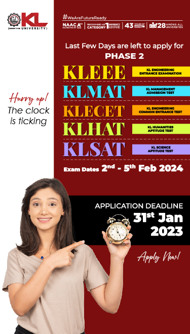 Welcome to KLEF Deemed to be University